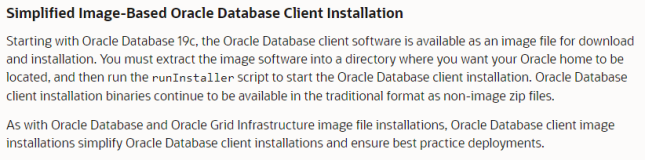 What is the difference between Oracle Client 19c and Oracle Client Home ...
