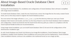 What is the difference between Oracle Client 19c and Oracle Client Home ...