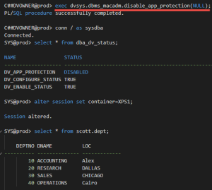 Oracle Database 19c Vault Operations Control – Ahmed AbdelFattah Blog