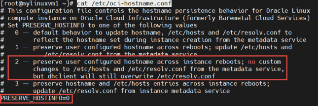 OCI Compute Instance Hostname keeps changing after reboot – Ahmed AbdelFattah Blog